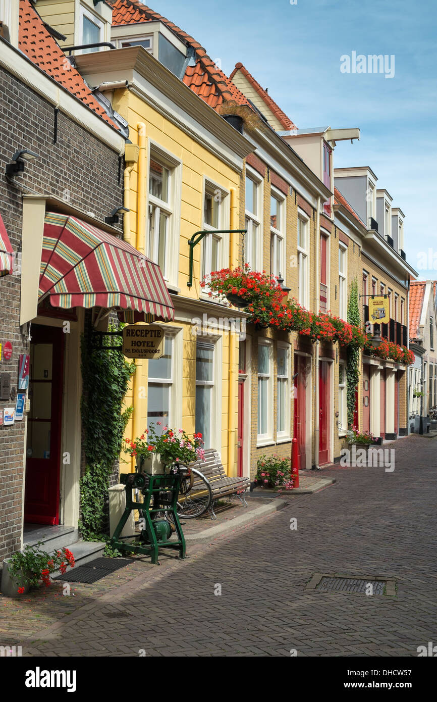 Netherlands, Delft, Traditional town houses Stock Photo - Alamy