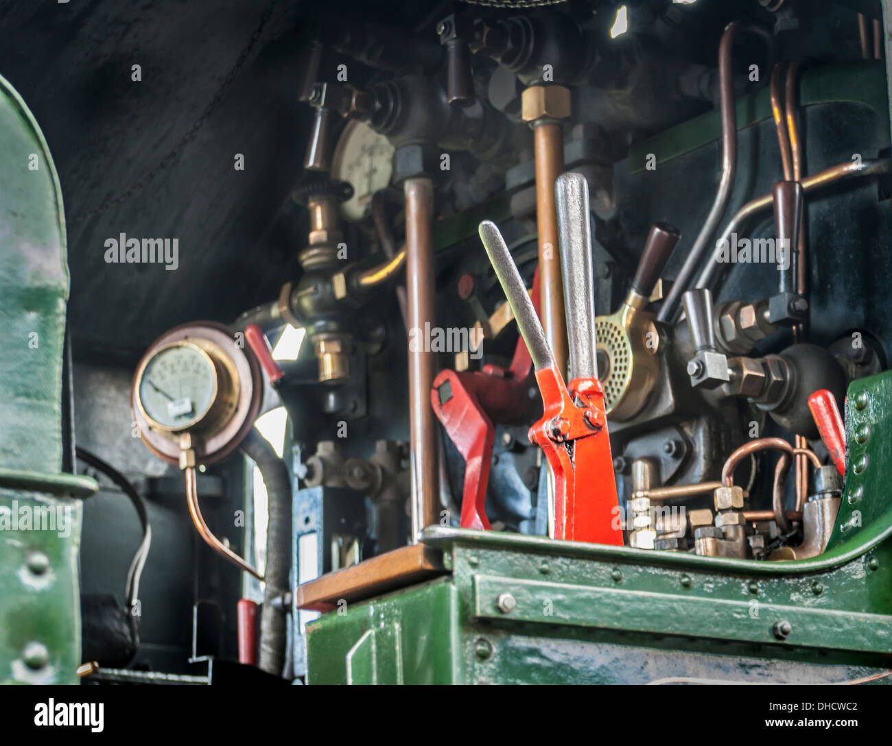 Cab of steam train hi-res stock photography and images - Alamy