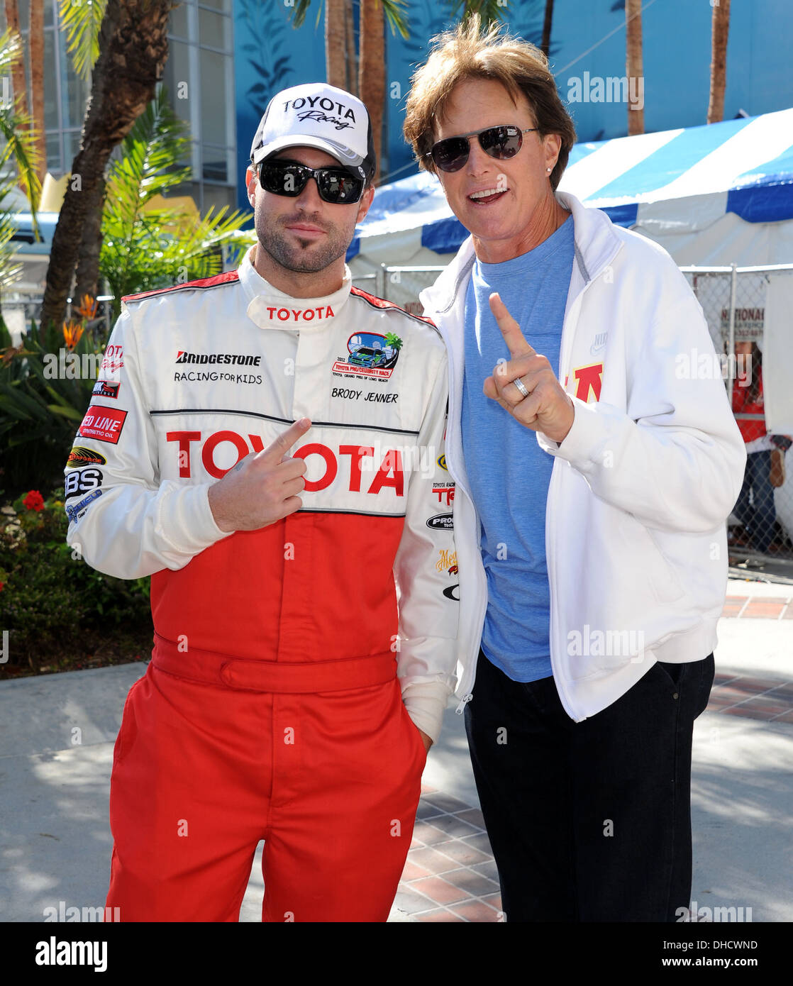 Brody Jenner and Bruce Jenner 36th Annual Toyota Pro/Celebrity Race ...