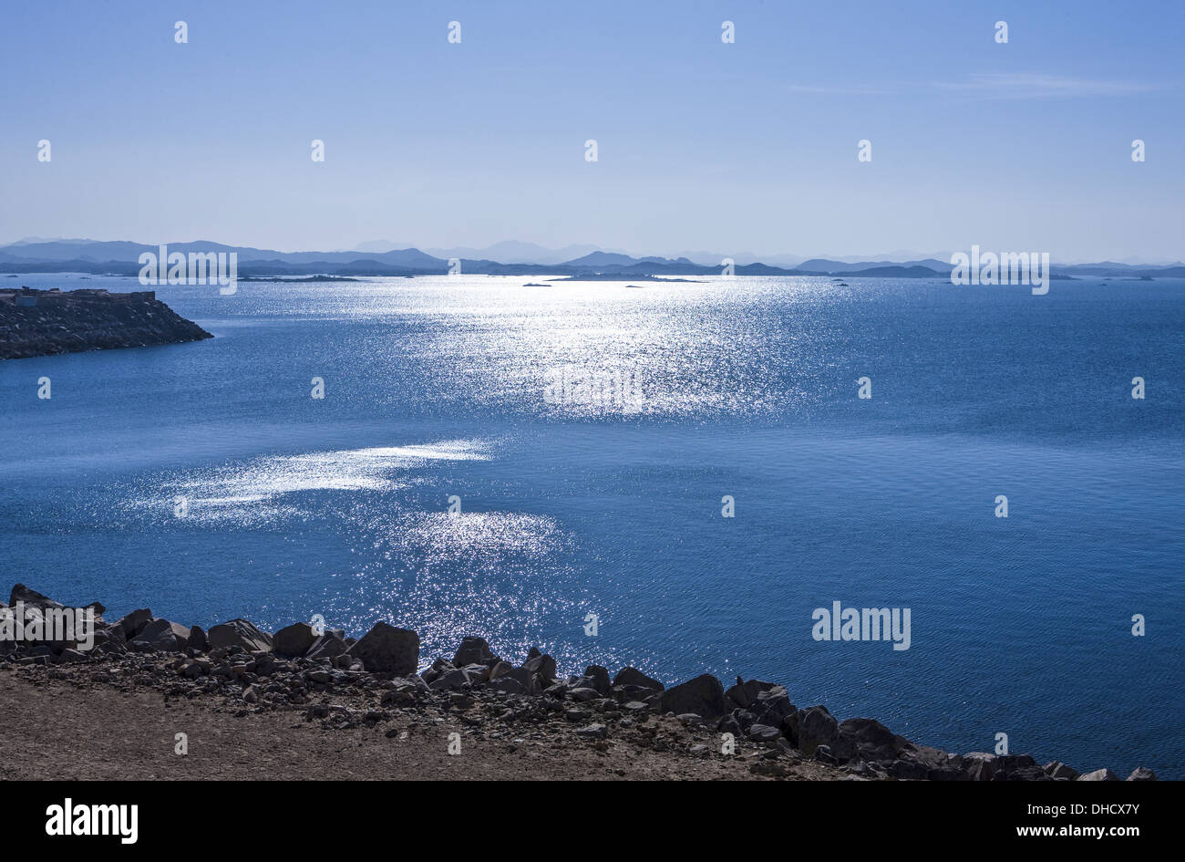 Africa Egypt, Aswan, the Nasser lake Stock Photo - Alamy