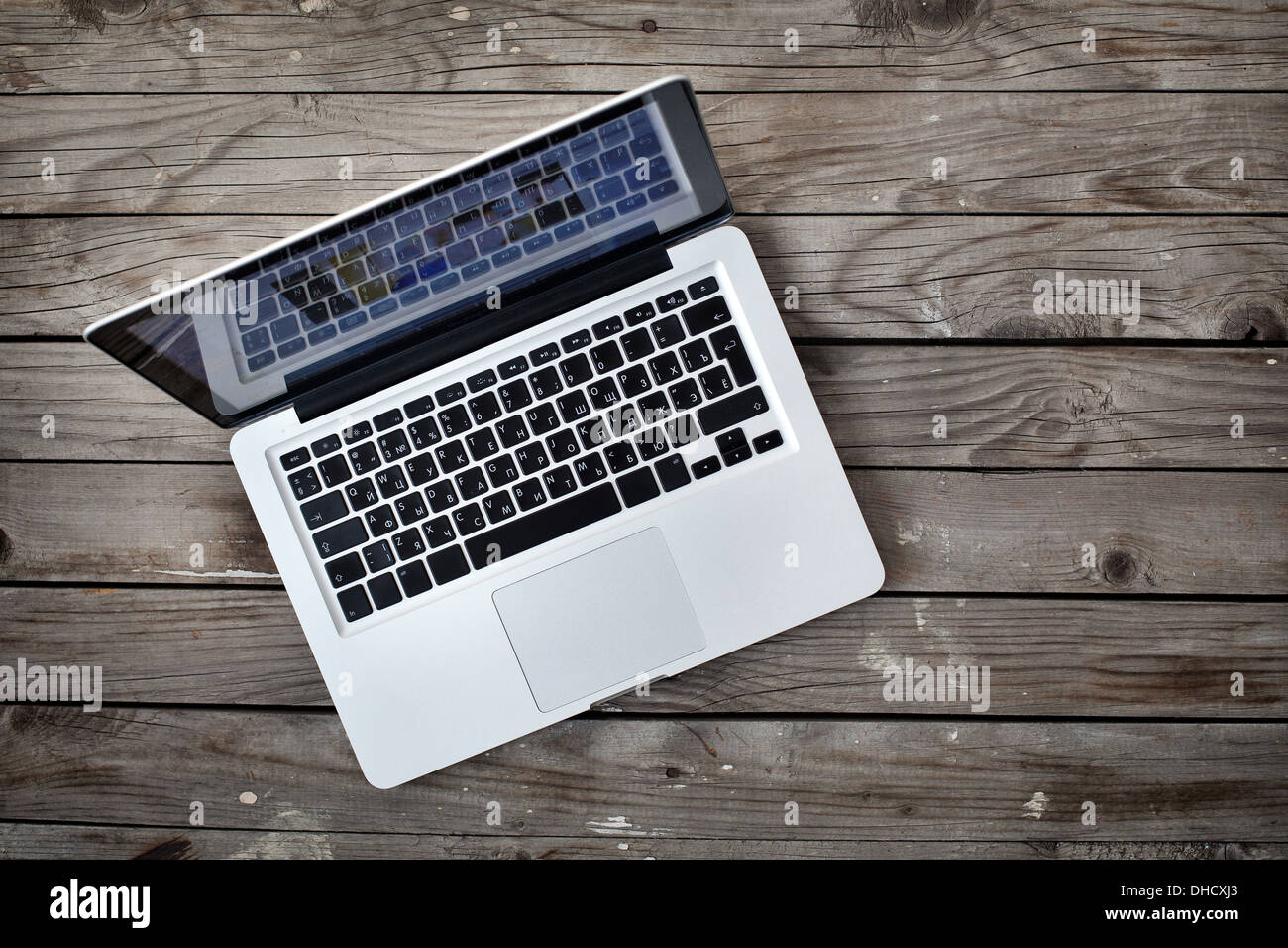Laptop keyboard russian letter hi-res stock photography and images - Alamy