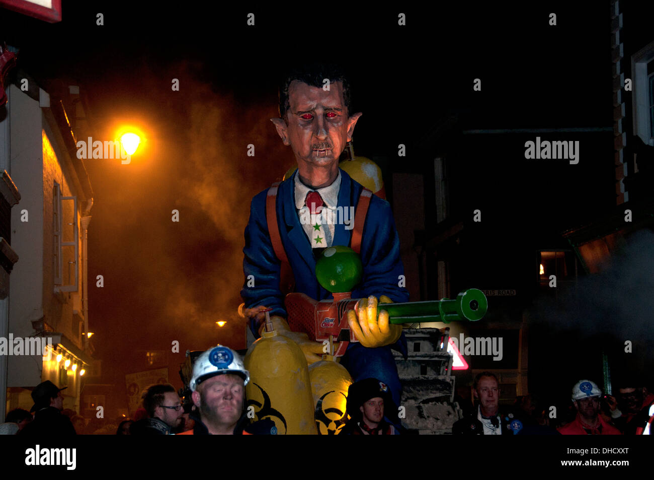 Guy fawkes effigy, lewes hi-res stock photography and images - Alamy