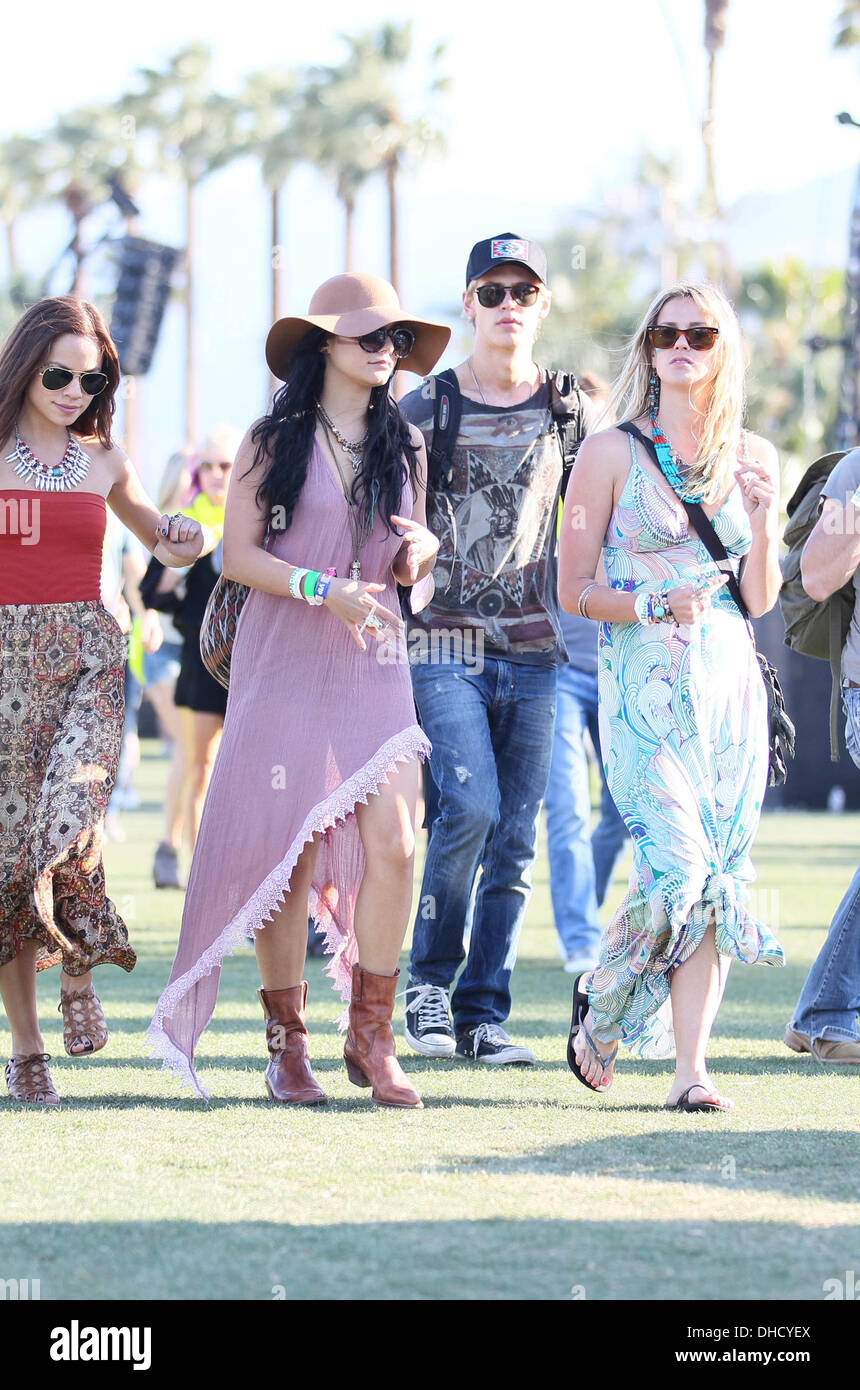 Vanessa Hudgens and Austin Butler Celebrities at 2012 Coachella Valley ...