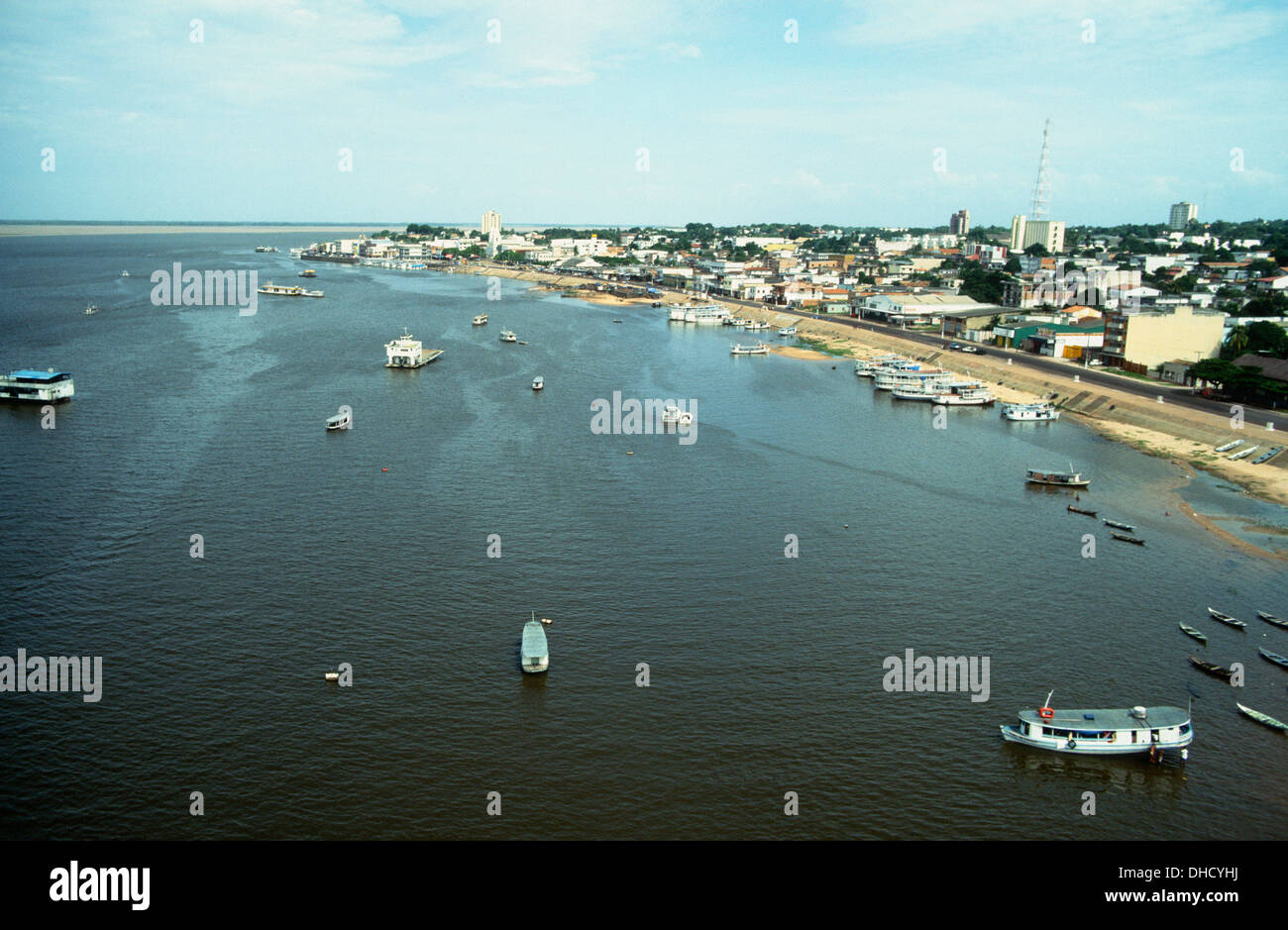 amazonas river and tapajos river, santarem, state of para, amazon ...
