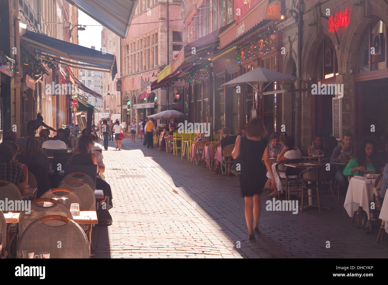 Lyon streets hi-res stock photography and images - Alamy