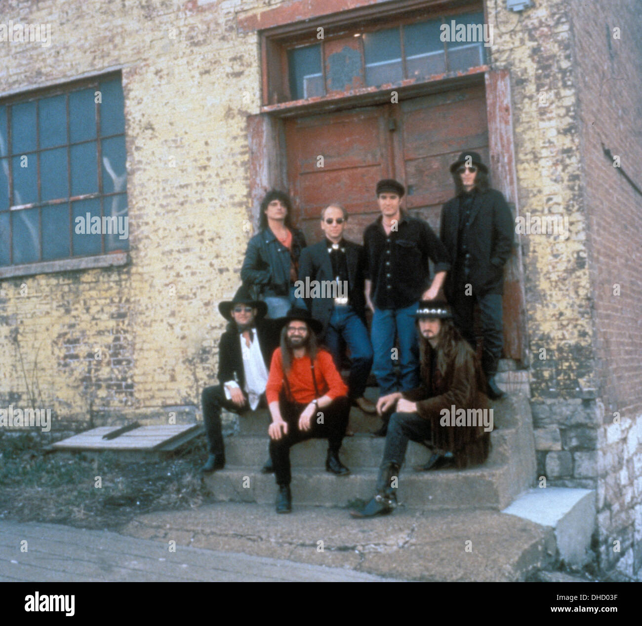 THE CACTUS BROTHERS Promotional photo of US rock group Stock Photo - Alamy