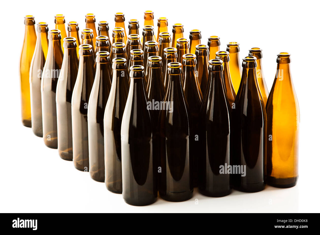 Empty beer bottle side hi-res stock photography and images - Alamy