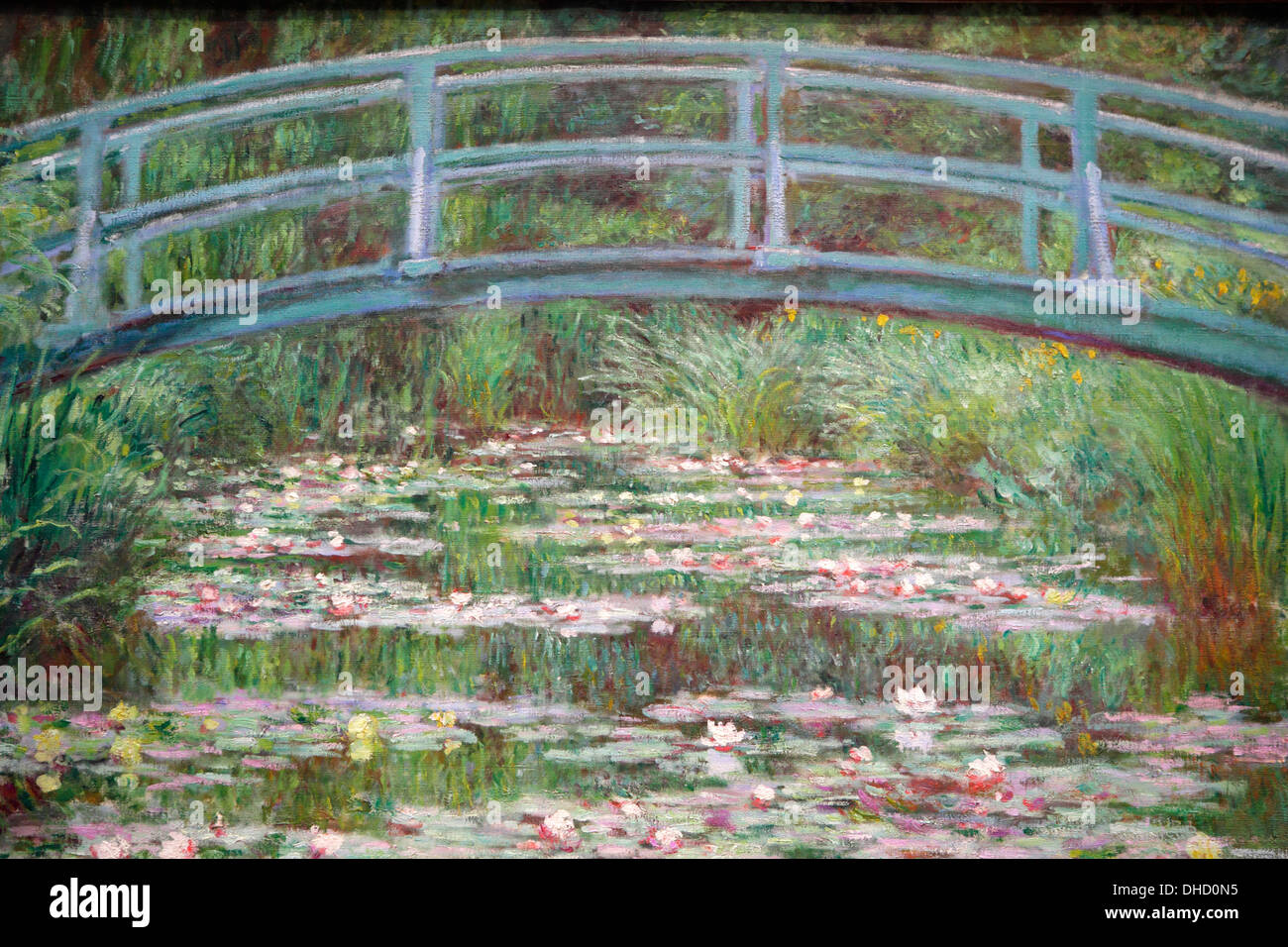 Claude monet the japanese footbridge hi-res stock photography and ...