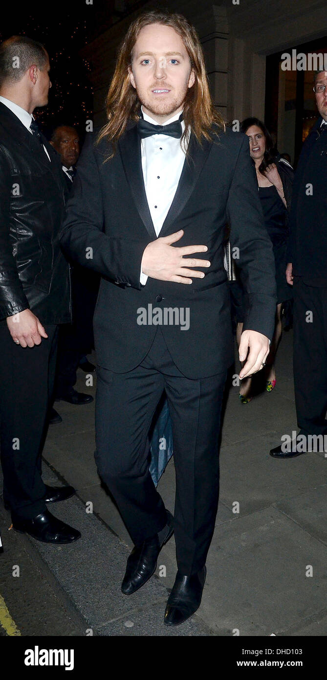 Tim Minchin Olivier Awards 2012 held at Royal Opera House- Departures ...