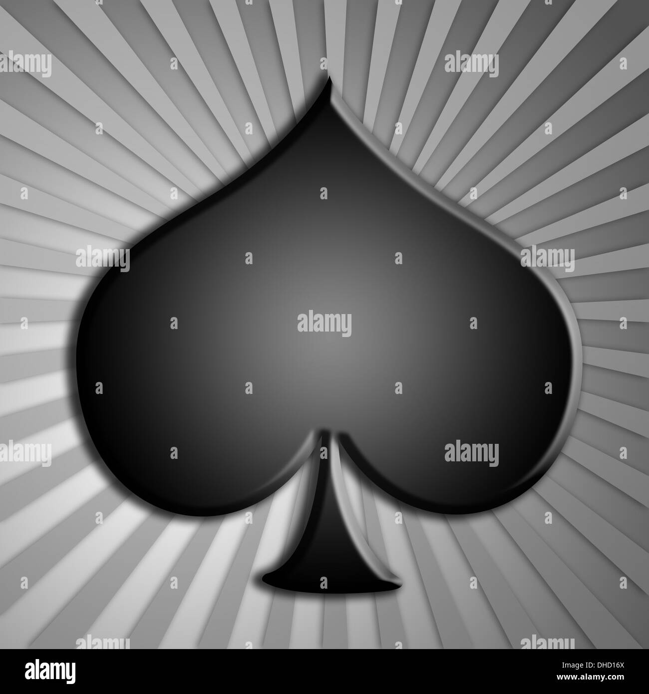 Pattern playing cards symbols Black and White Stock Photos & Images - Alamy