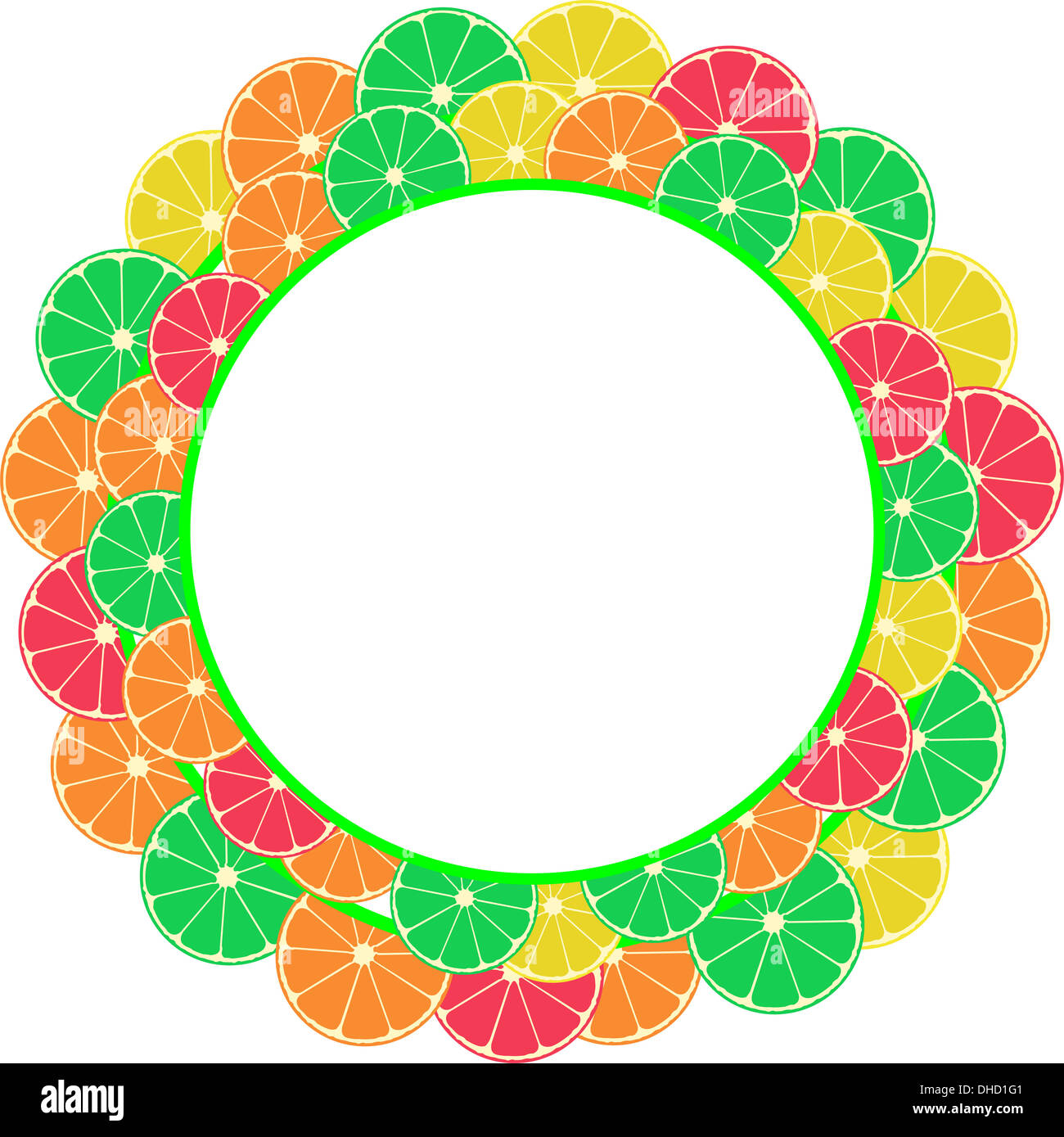 Blank paper poster with ripe fruits Stock Photo - Alamy