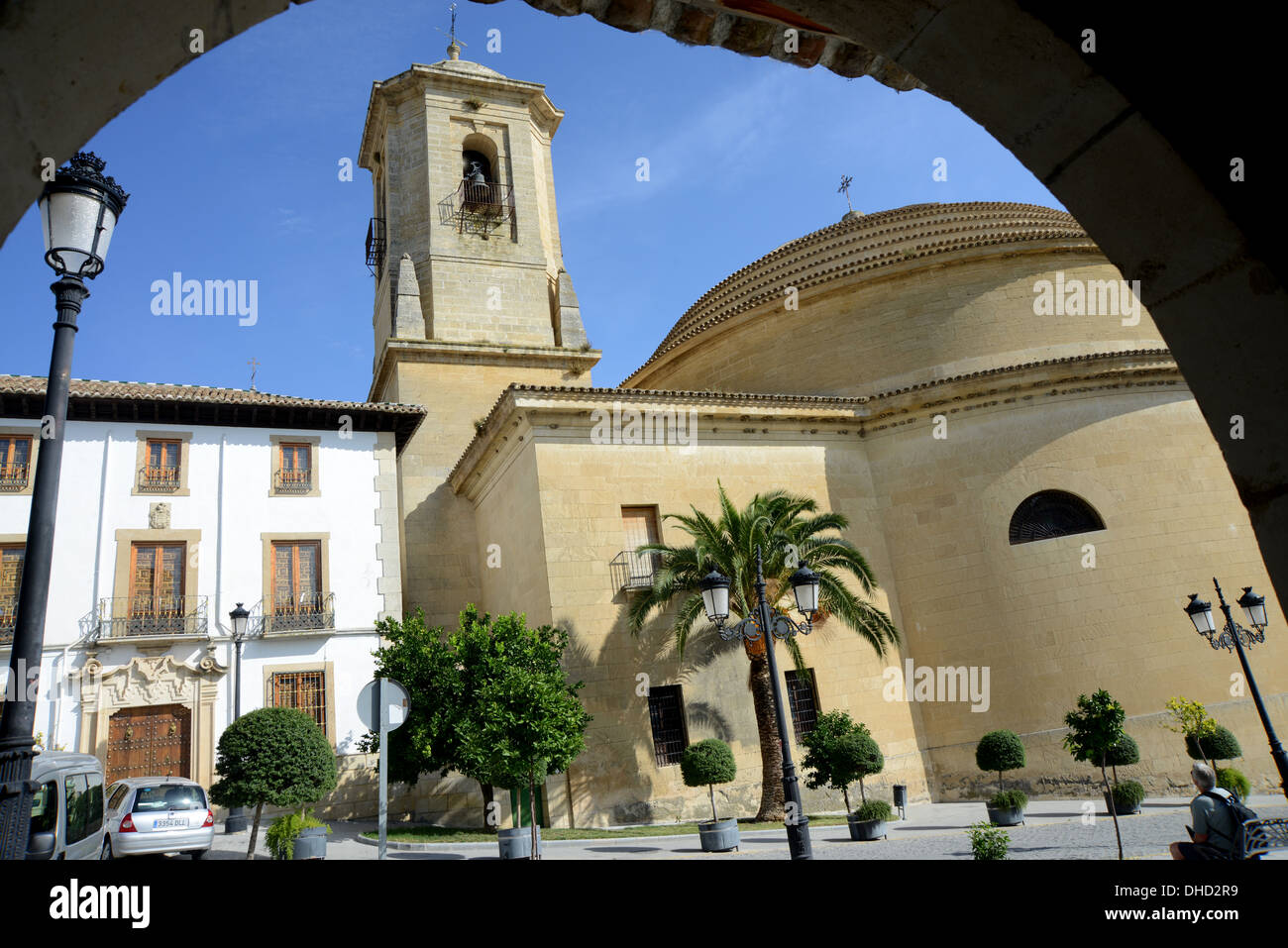 MONTEFRIO - SPAIN - The primary church in the centre of the town is the ...