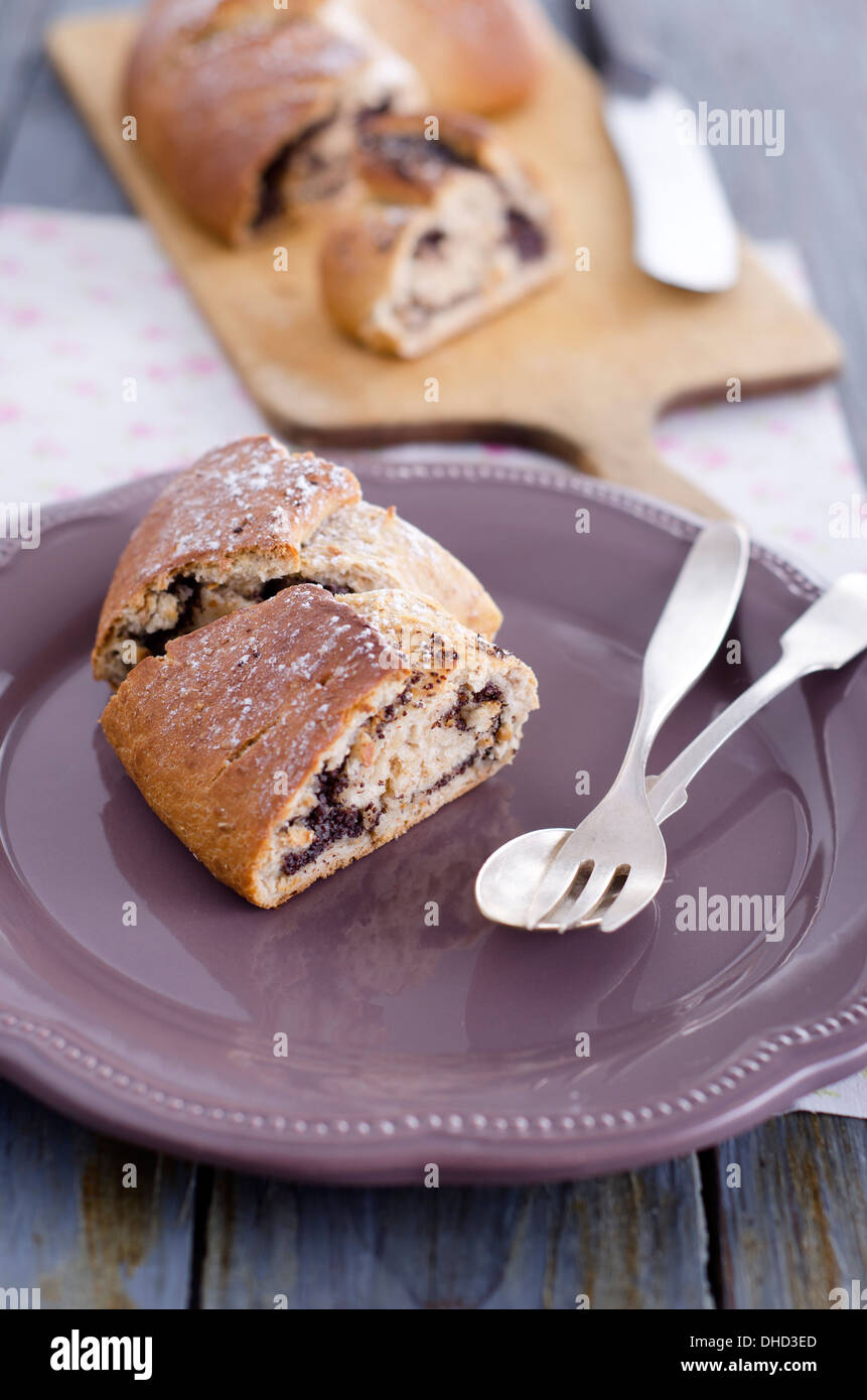 Homemade poppy seed braided hi-res stock photography and images - Alamy
