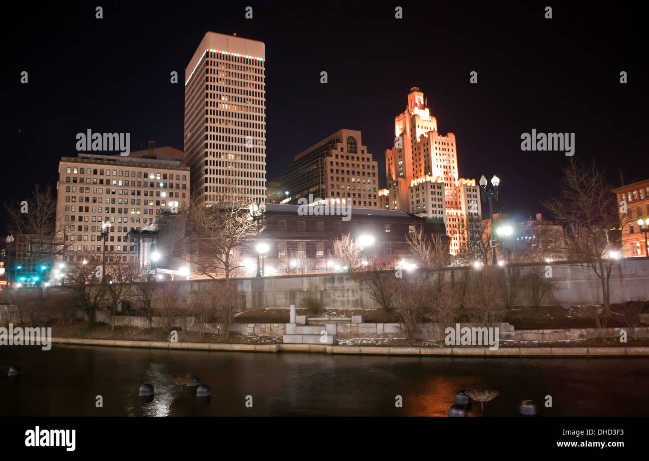 Providence rhode island skyline hi-res stock photography and images - Alamy