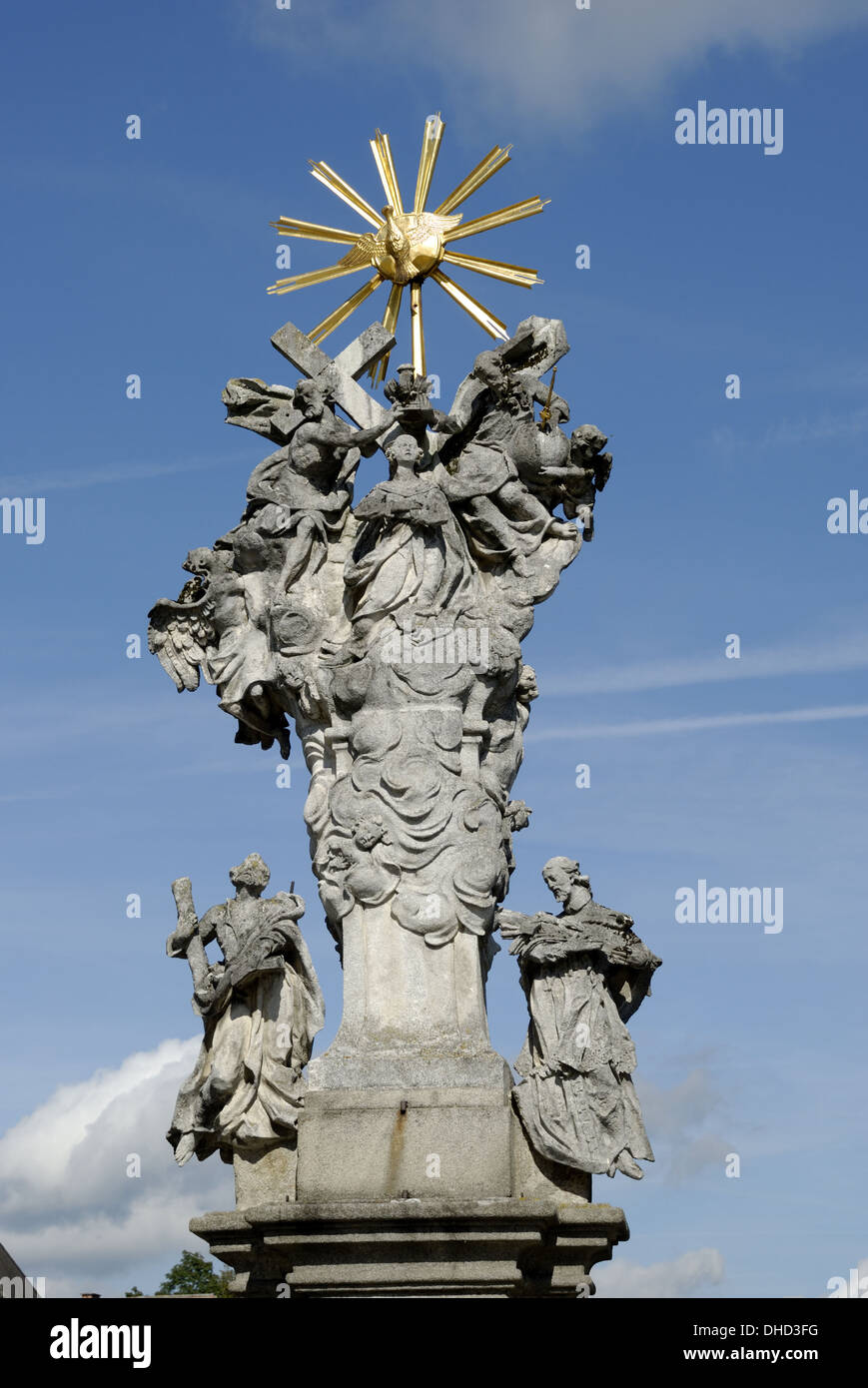 Trinity column in austria hi-res stock photography and images - Alamy