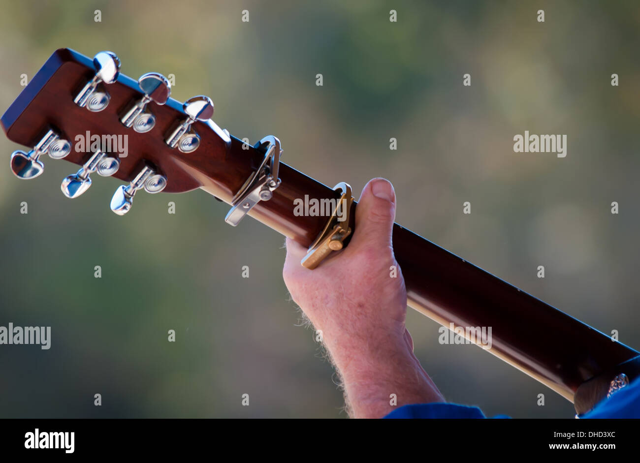 Hold guitar neck hi-res stock photography and images - Alamy