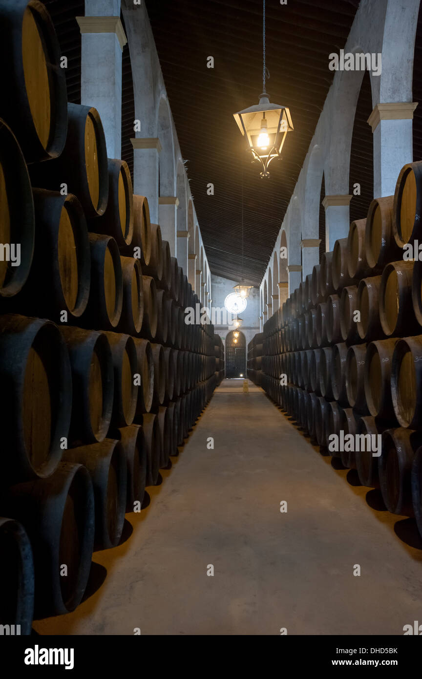 Sherry cellar jerez hi-res stock photography and images - Alamy