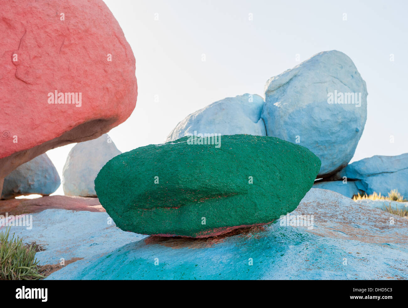 Painted Rocks, Tafraoute, Morocco Stock Photo - Alamy
