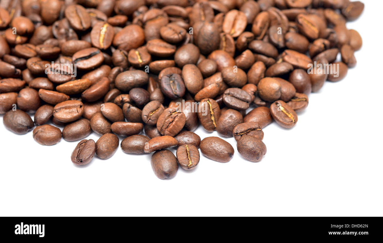 Gold coffee beans background hi-res stock photography and images - Alamy