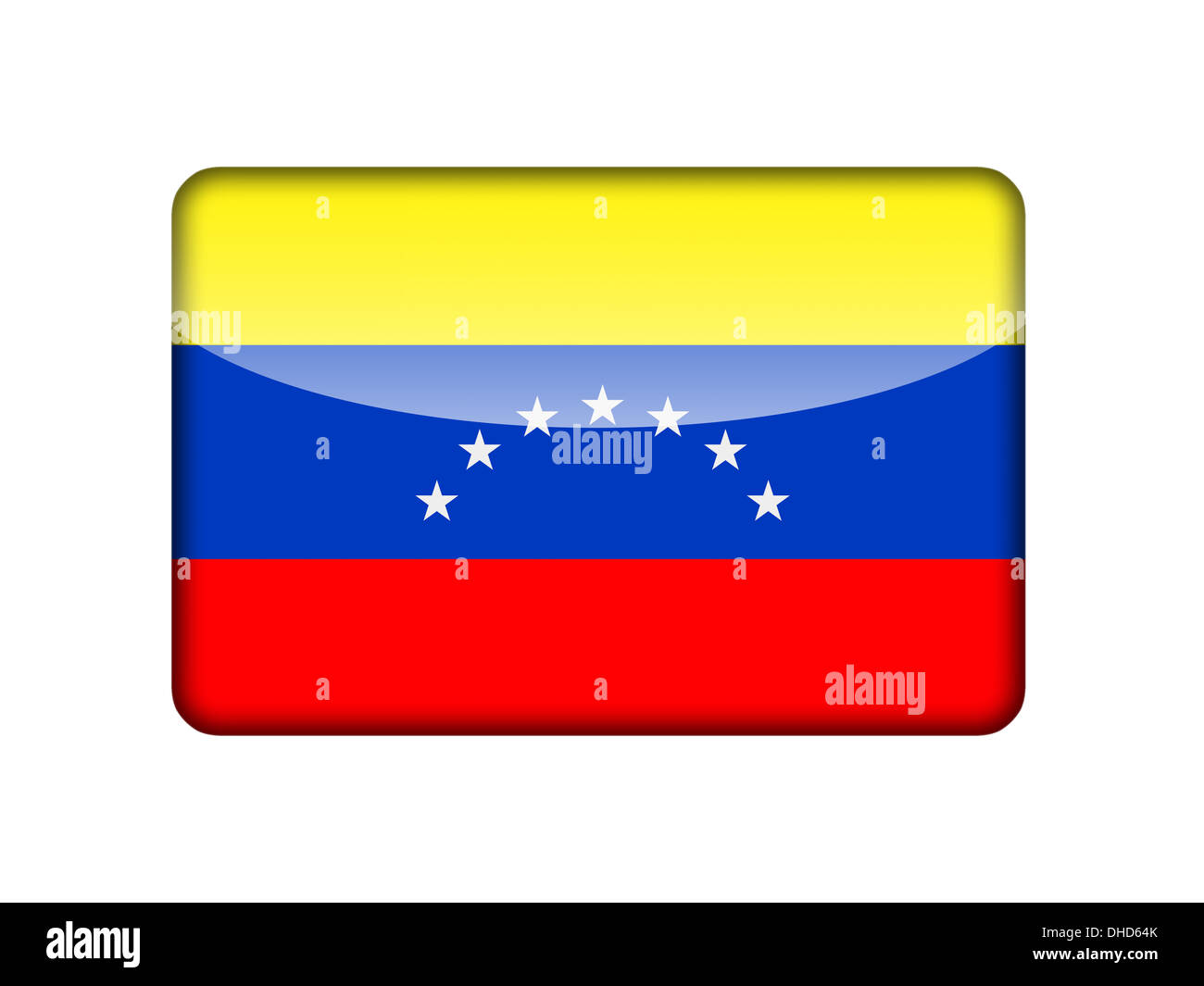 The Venezuelan flag Stock Photo - Alamy