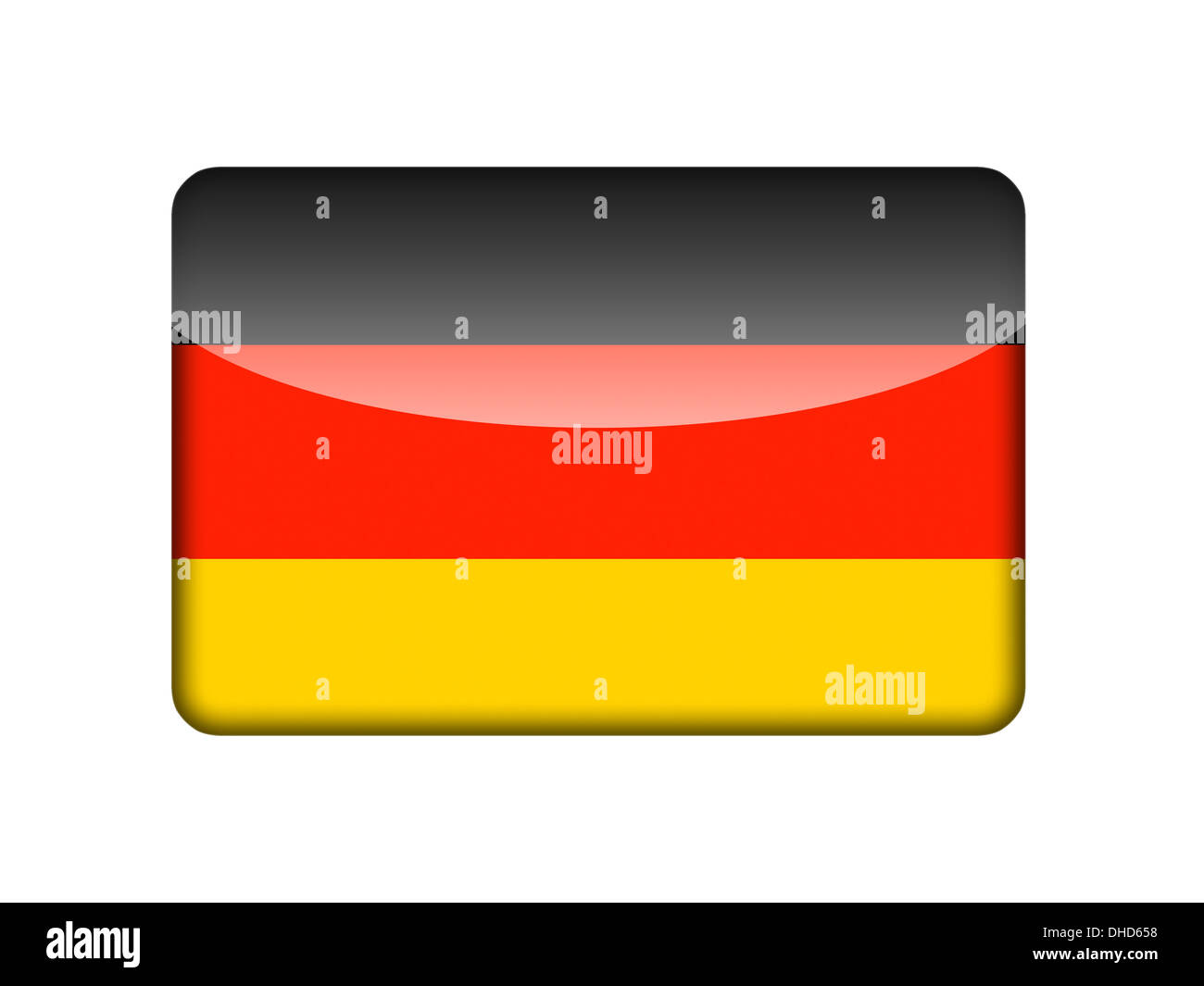 The German flag Stock Photo - Alamy