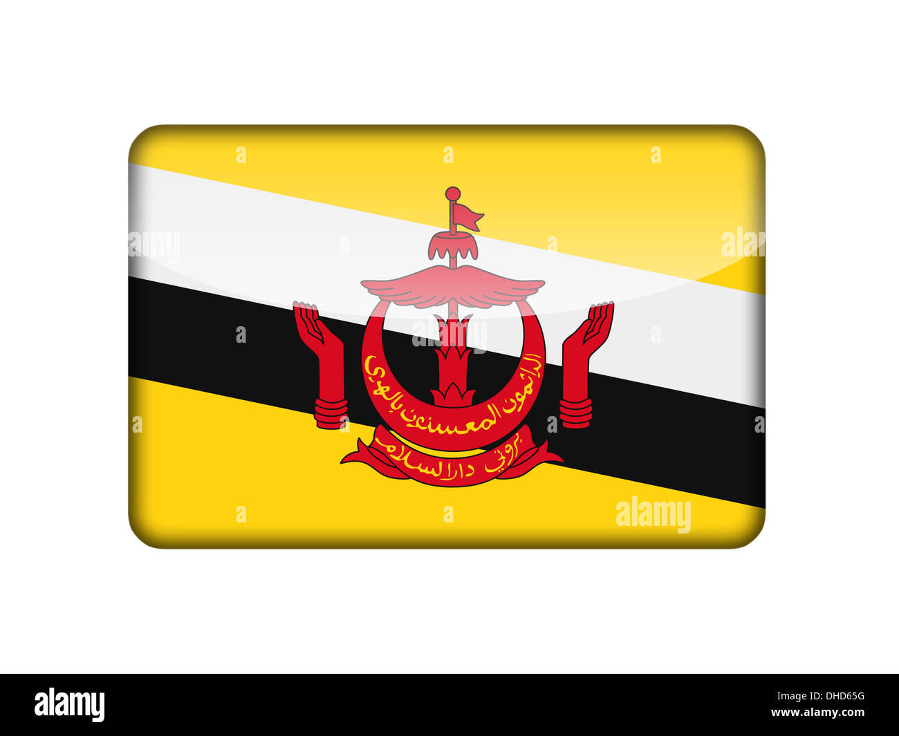 The Brunei Flag Stock Photo - Alamy