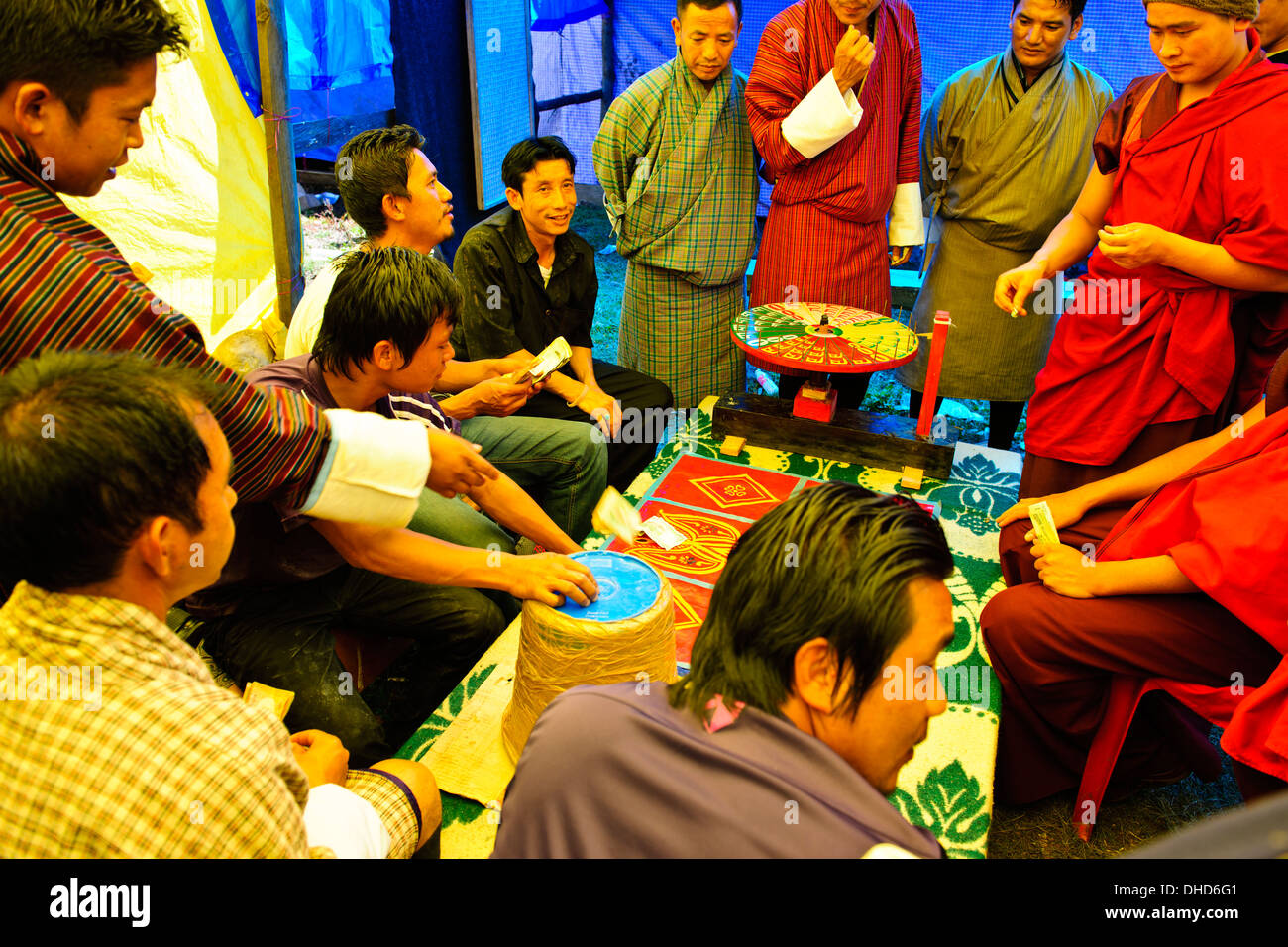 Lago Lago,Big Dice Game,Gambling,Monks,People in Traditional Festival ...
