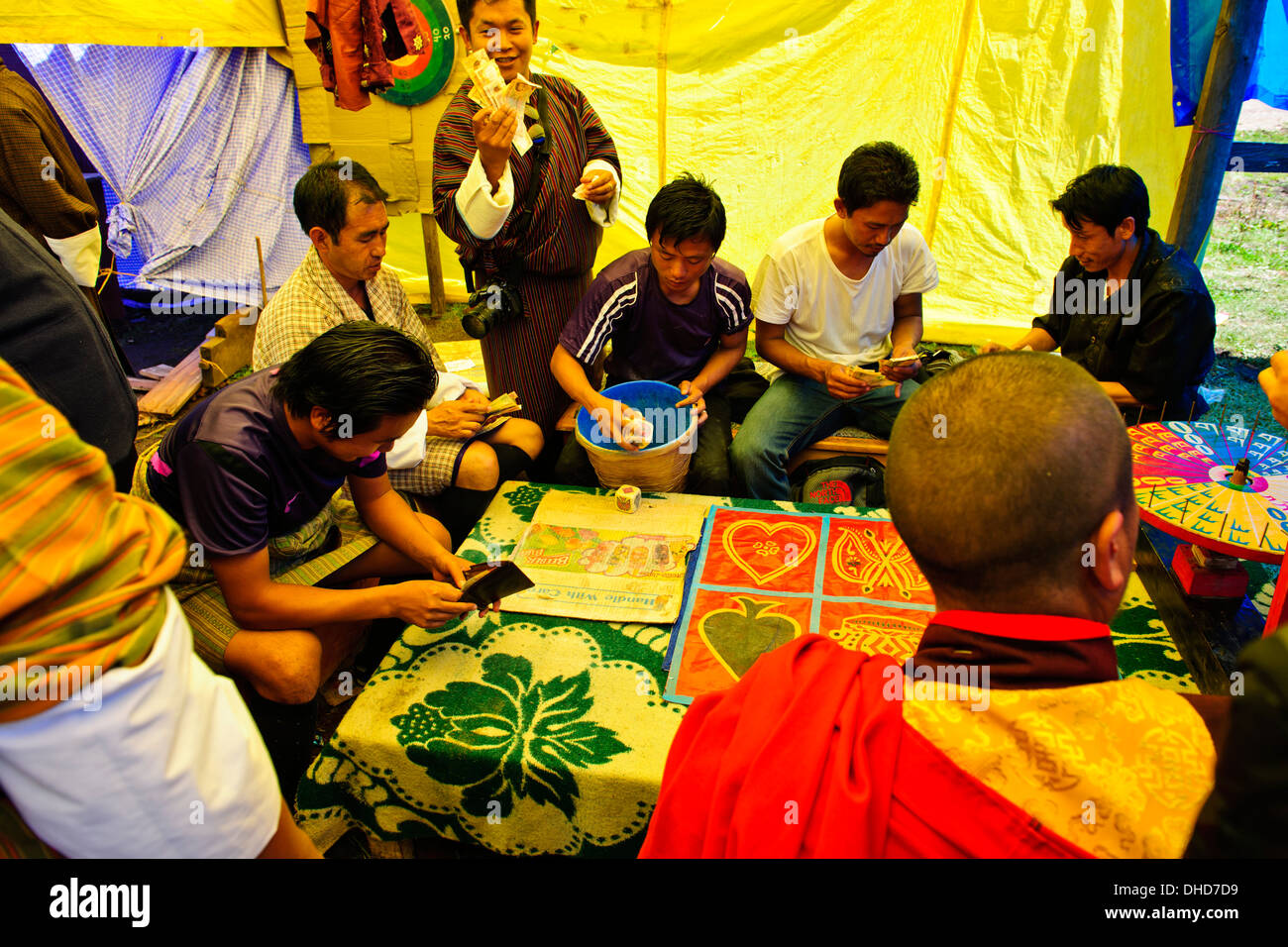 Lago Lago,Big Dice Game,Gambling,Monks,People in Traditional Festival ...
