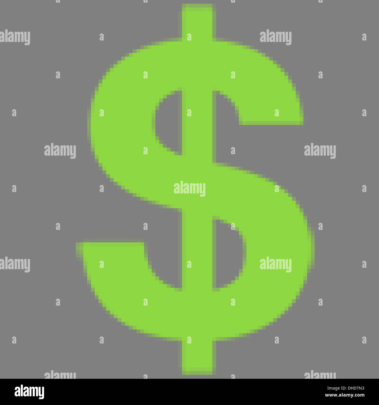Money Sign Pixel Art