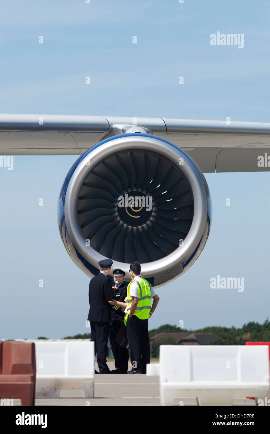 Airbus a380 flight test aircraft hi-res stock photography and images ...