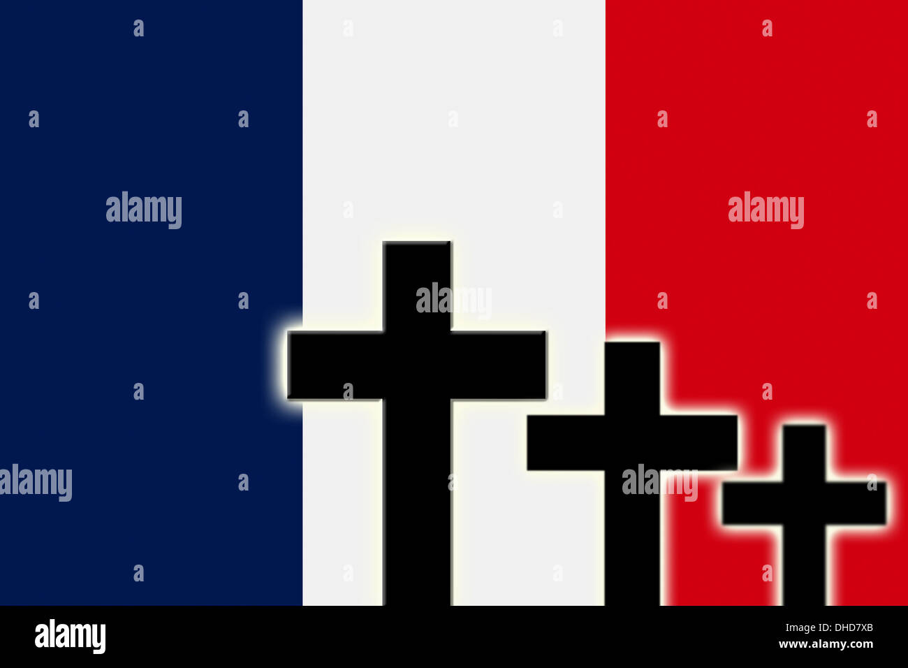 The French flag Stock Photo - Alamy
