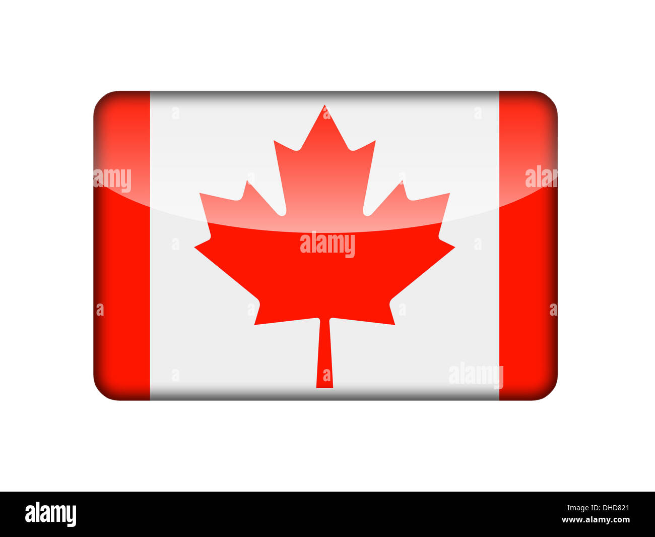The Canadian flag Stock Photo - Alamy