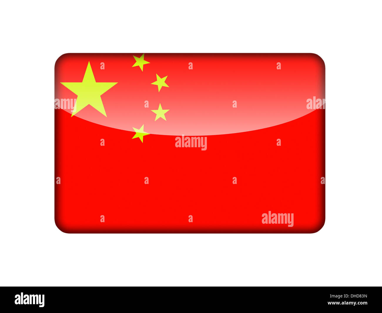 The Chinese flag Stock Photo - Alamy