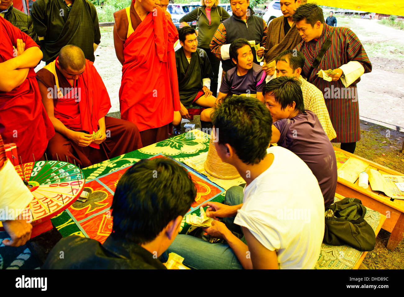 Lago Lago,Big Dice Game,Gambling,Monks,People in Traditional Festival ...