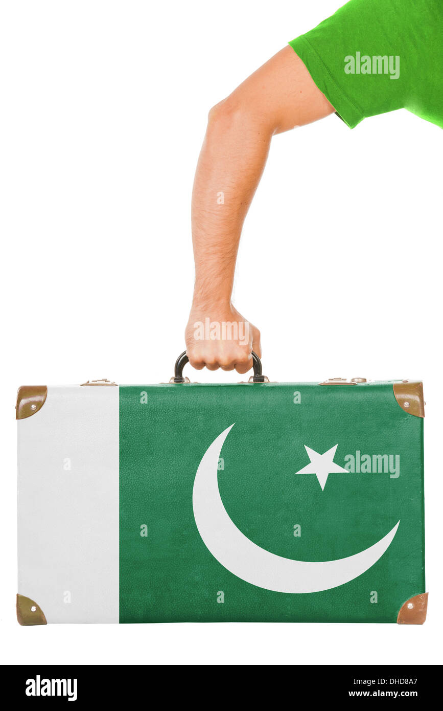 Pakistani flag hand hi-res stock photography and images - Alamy