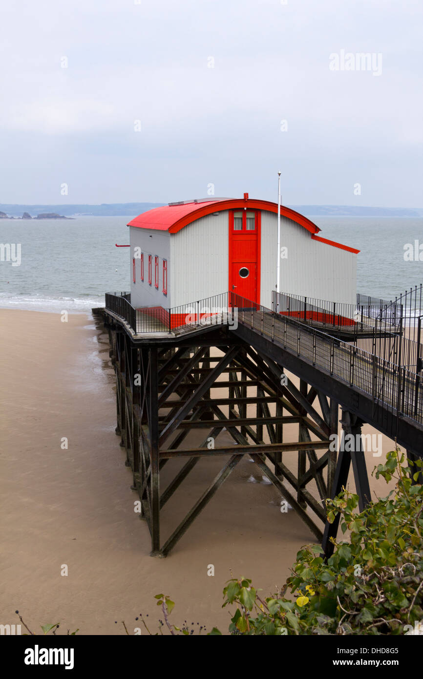 The old RNLI coastguard station at Tenby which is recently converted ...