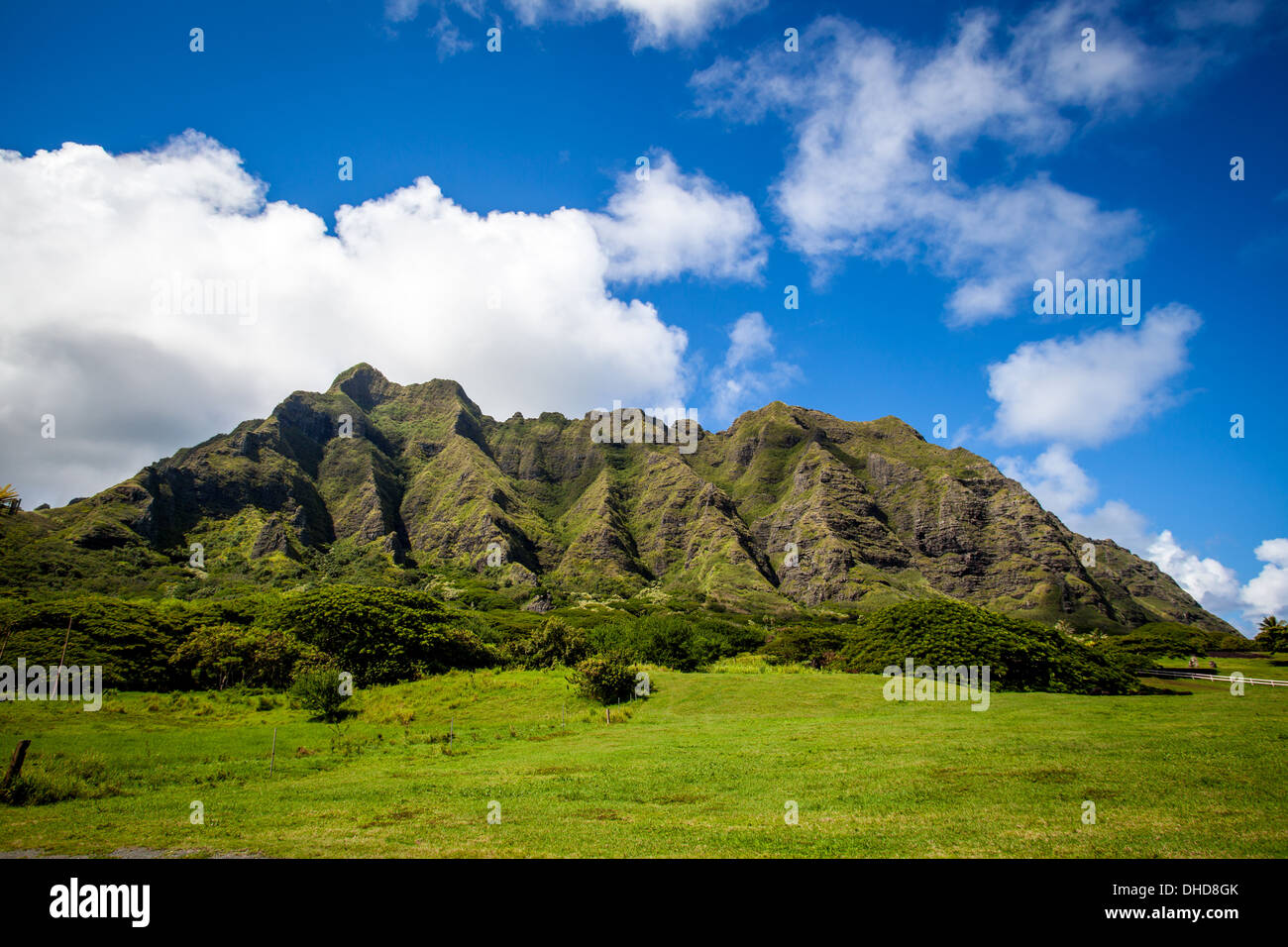 Ko'olau range Oahu Hawaii Stock Photo - Alamy