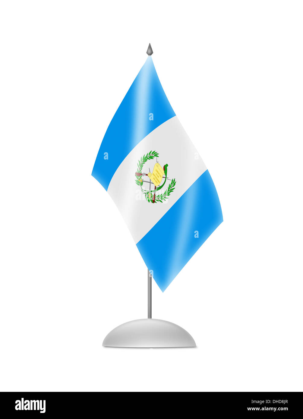 The Guatemala flag Stock Photo - Alamy