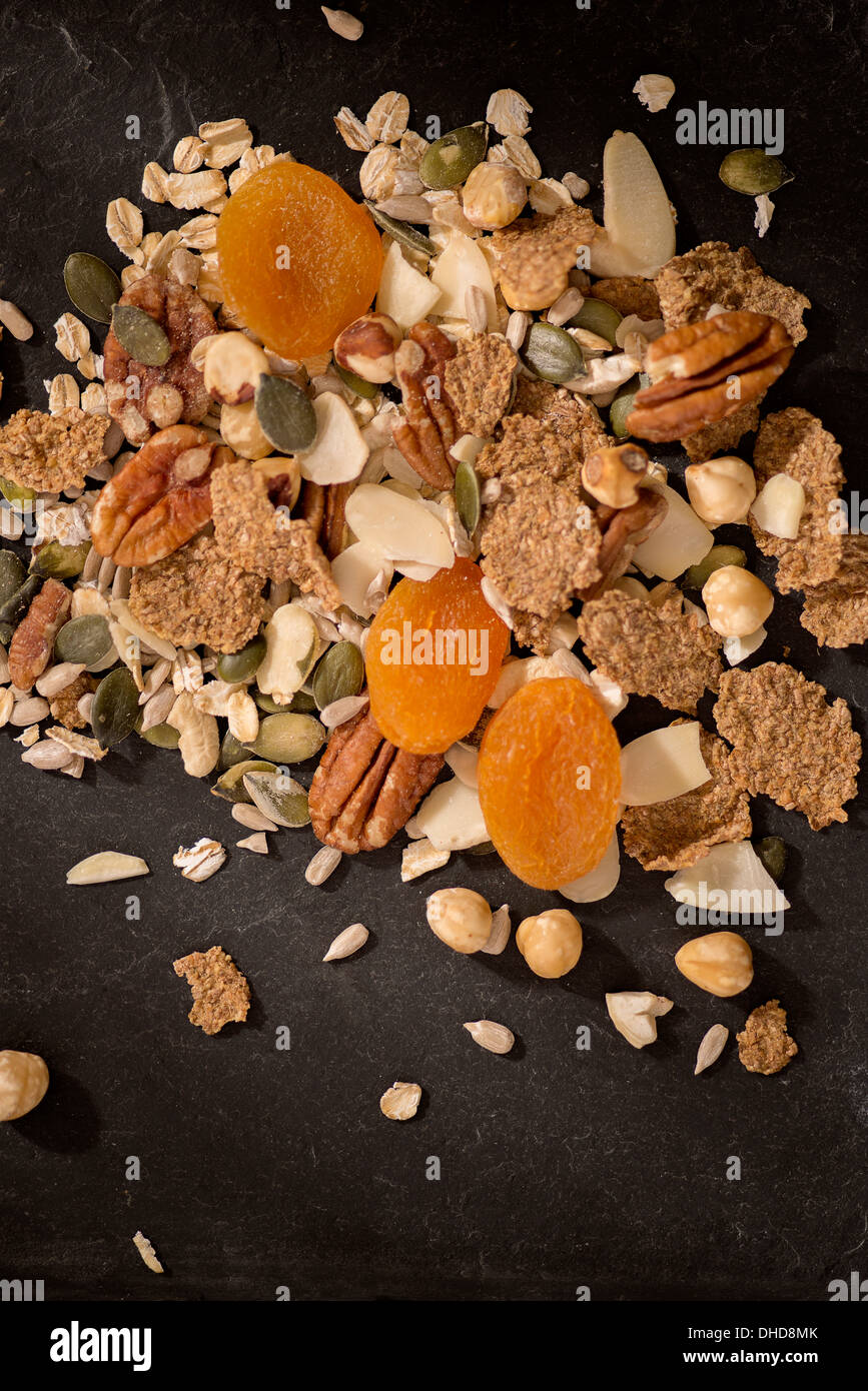 Healthy mix muesli nuts hi-res stock photography and images - Alamy