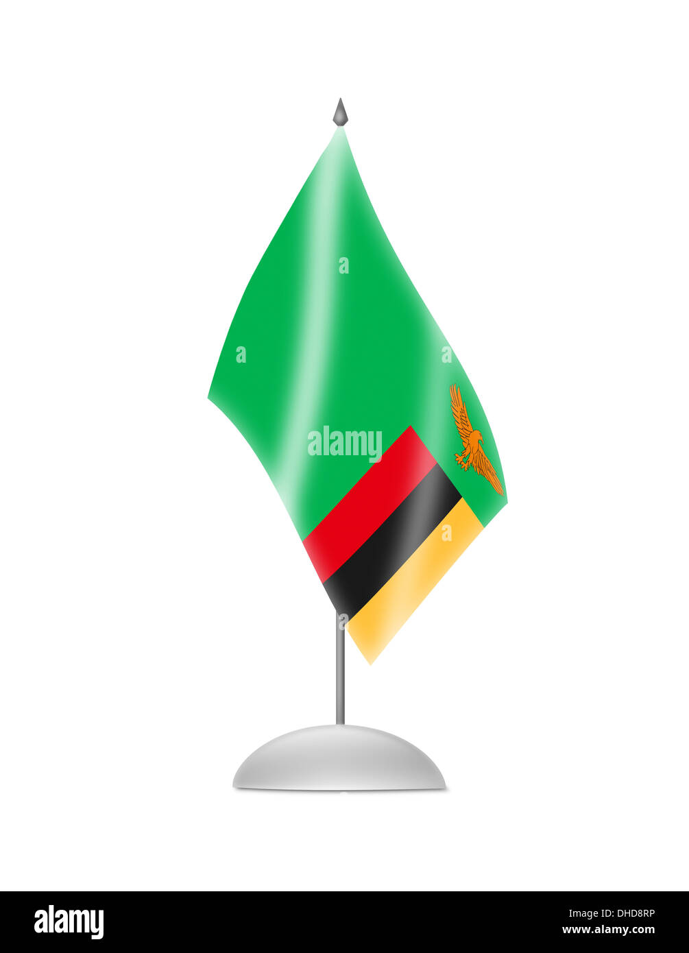Zambian flag hi-res stock photography and images - Alamy