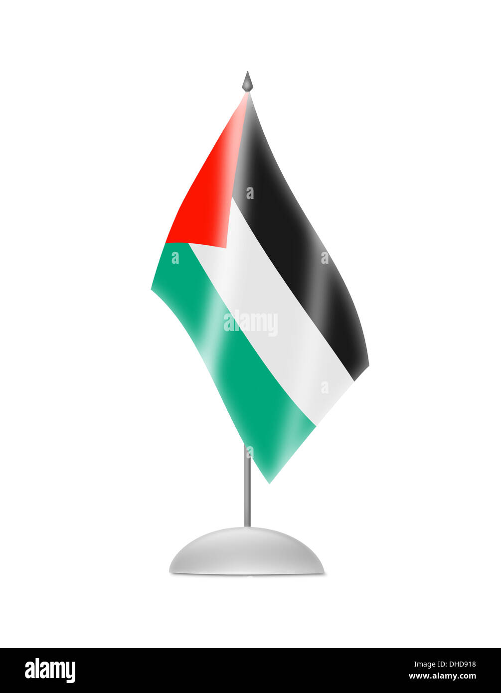 The Palestinian flag Stock Photo - Alamy
