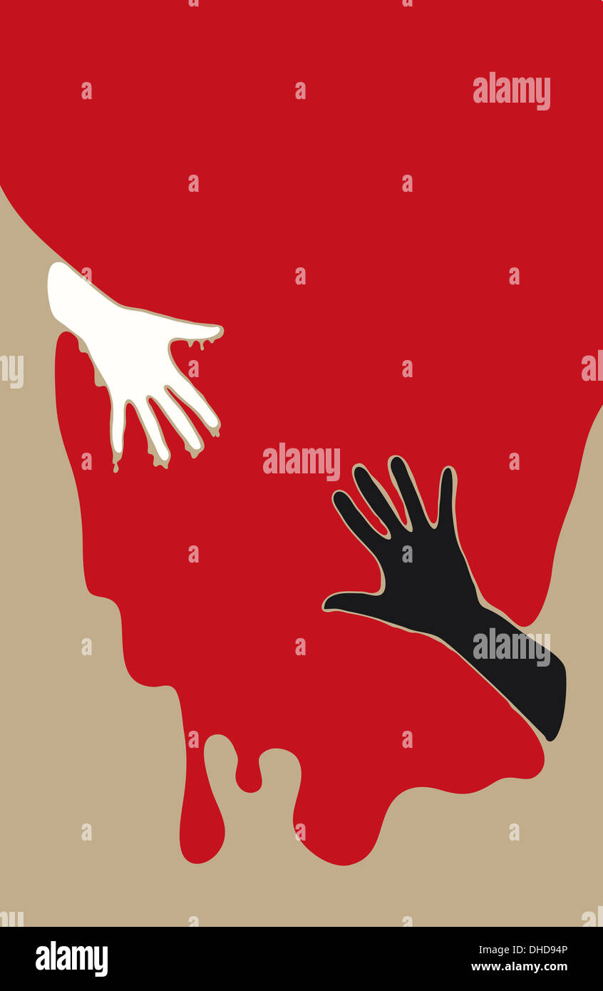 Hand reaching out to another hand hi-res stock photography and images ...