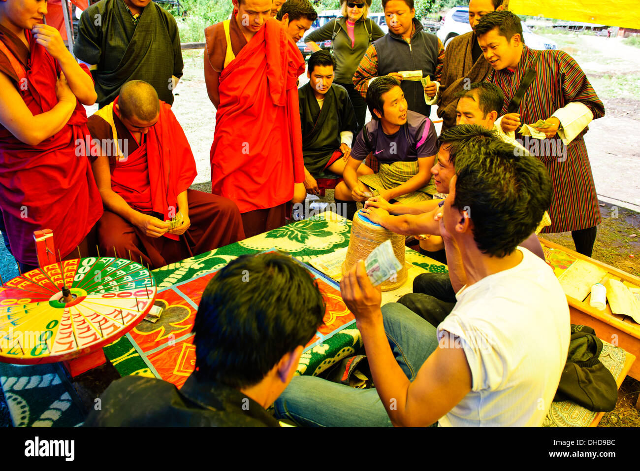 Lago Lago,Big Dice Game,Gambling,Monks,People in Traditional Festival ...