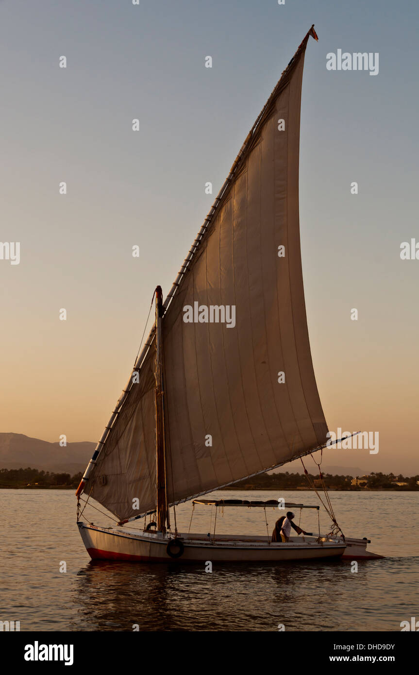 Felucca nile river hi-res stock photography and images - Alamy