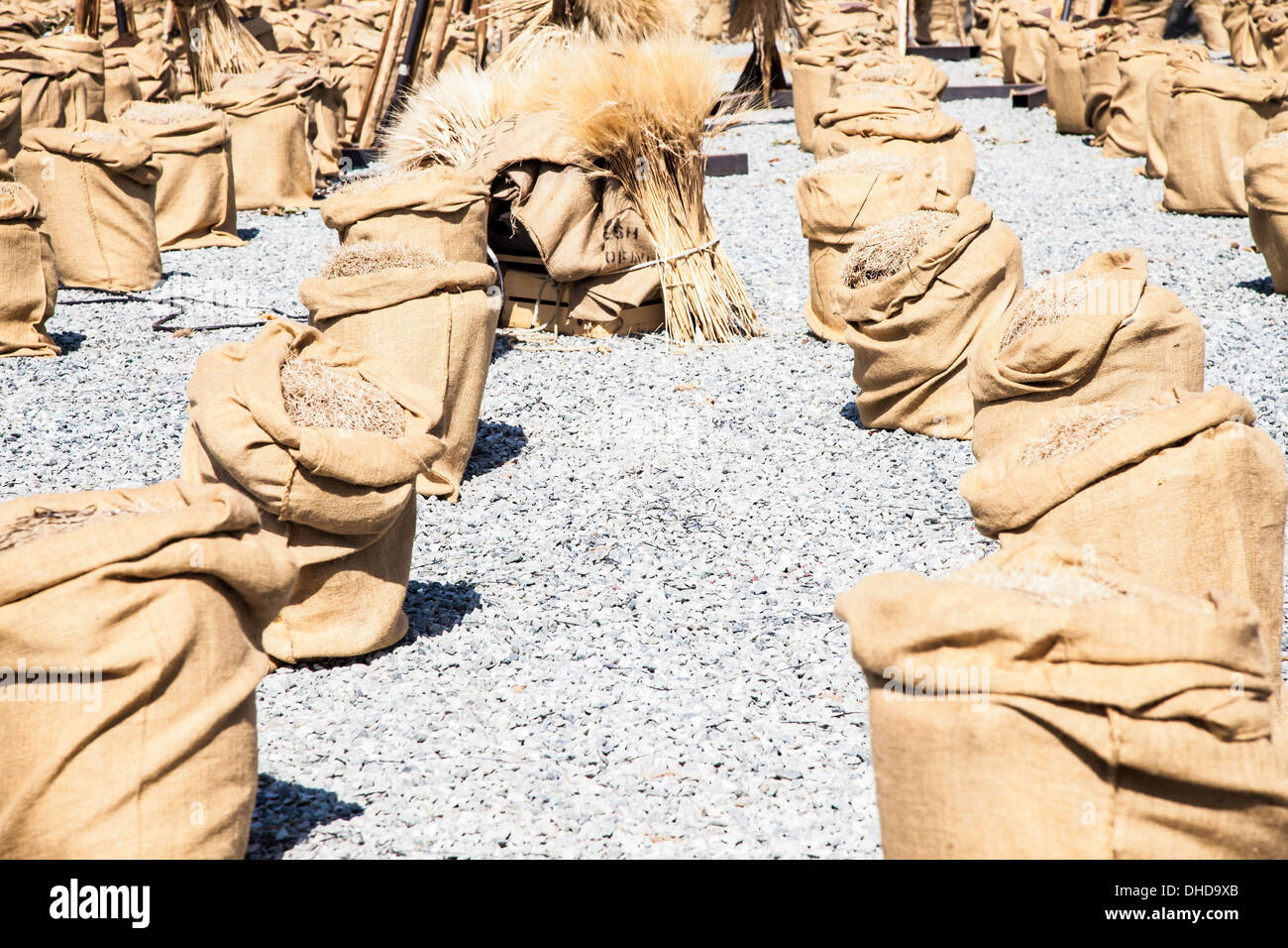 Wheat sacks hi-res stock photography and images - Alamy