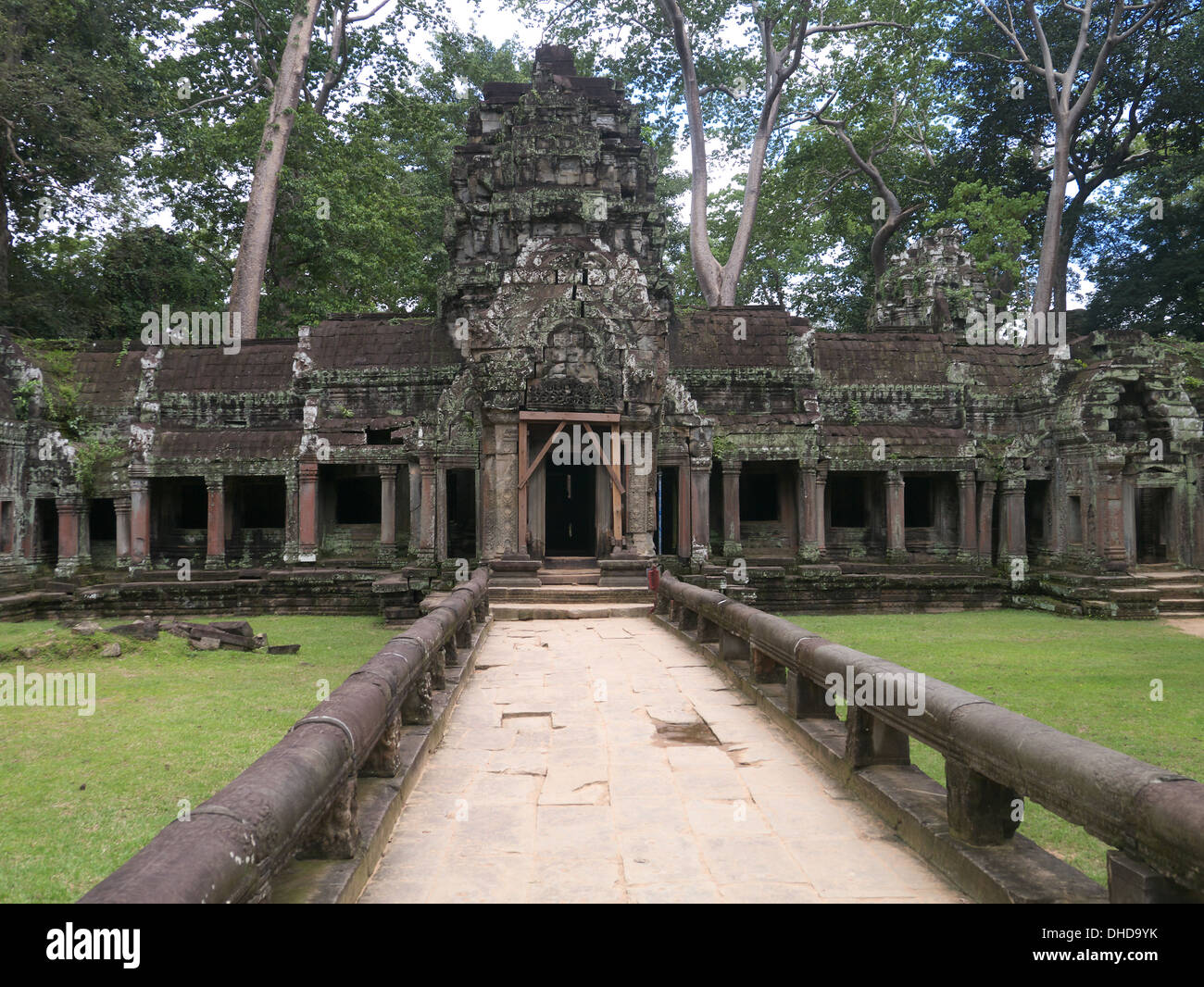 Entrance to Ta Prohm Temple Stock Photo - Alamy