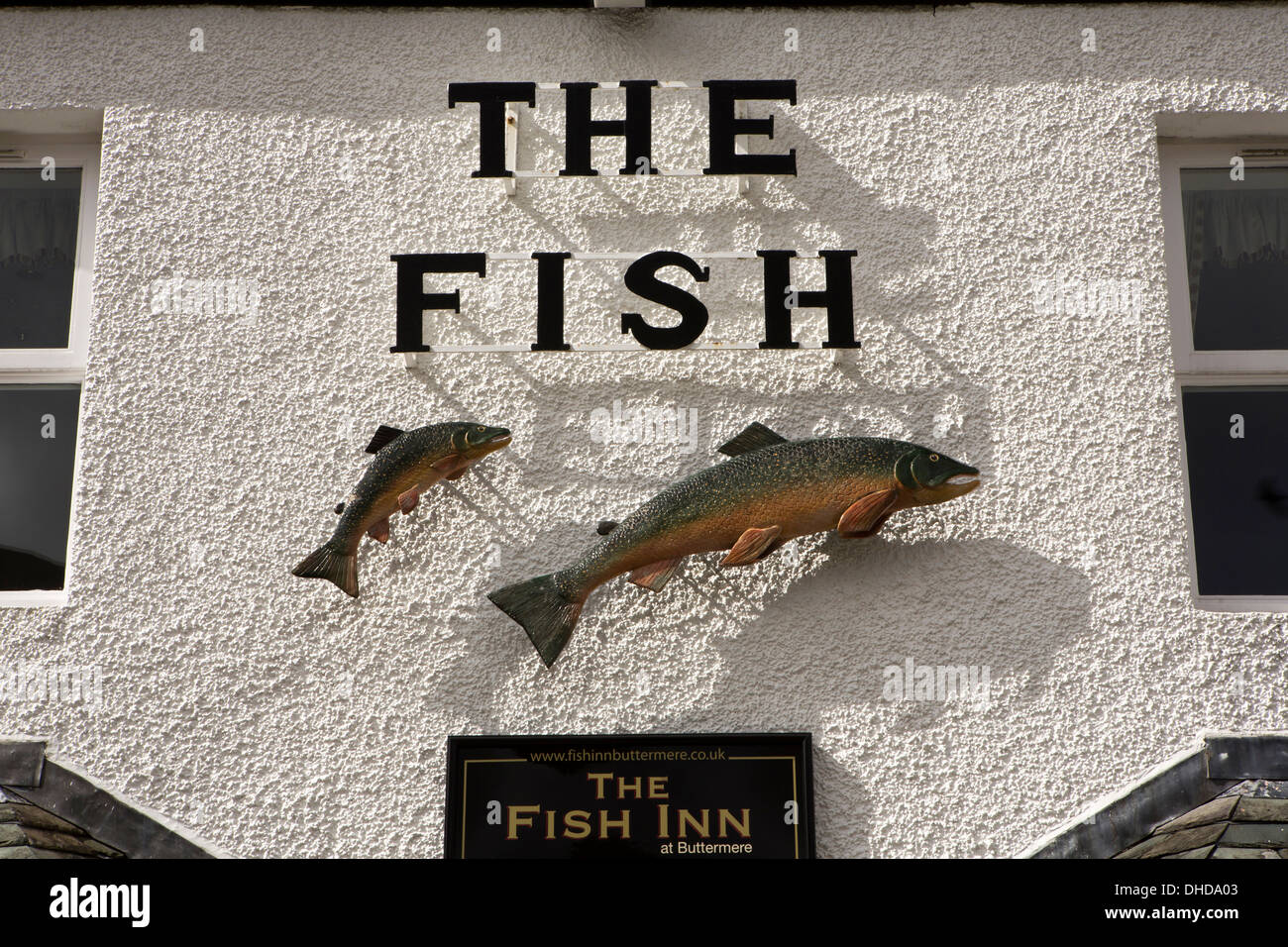 The fish pub buttermere hi-res stock photography and images - Alamy