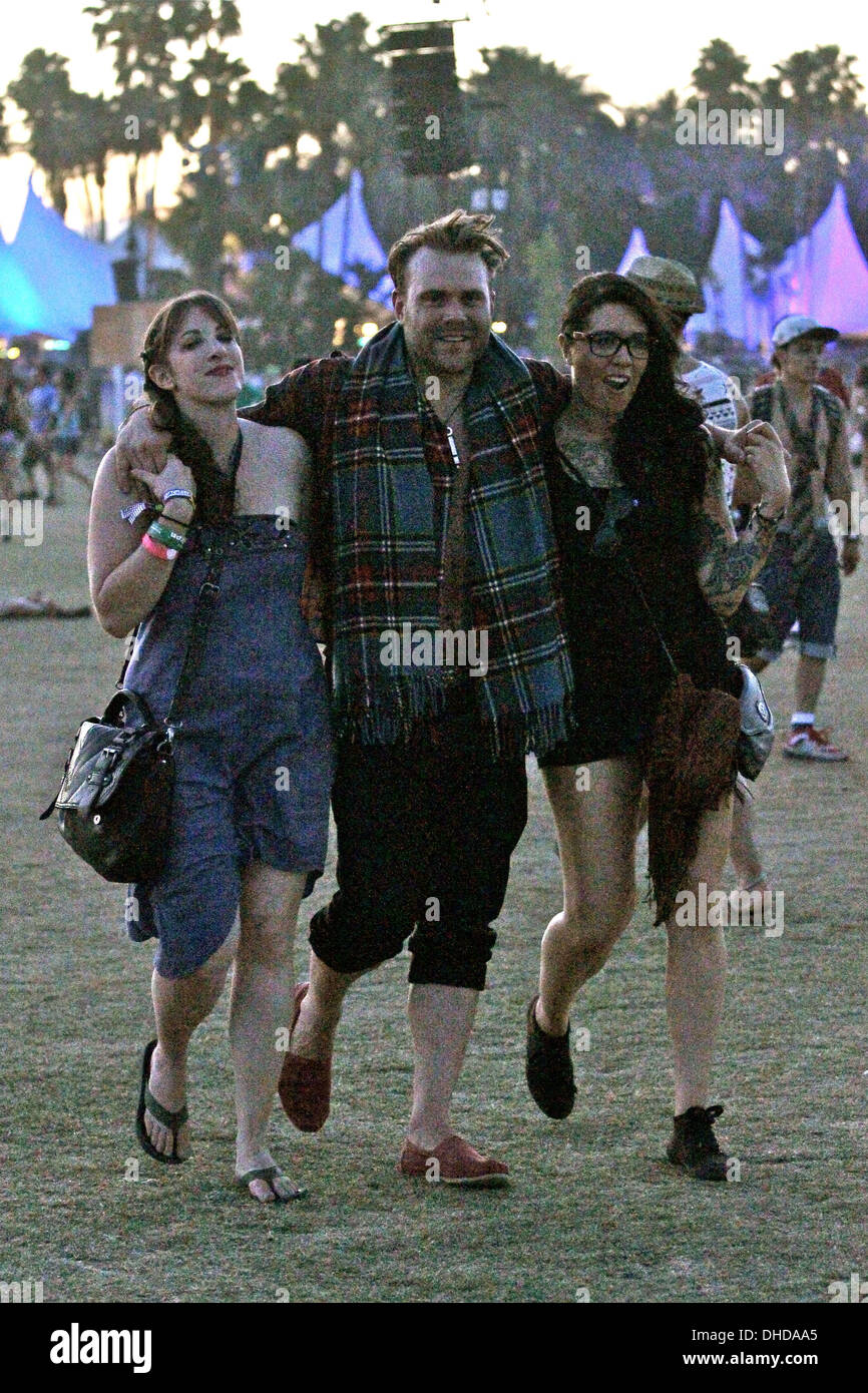 Daniel Bedingfield Celebrities at 2012 Coachella Valley Music and Arts ...