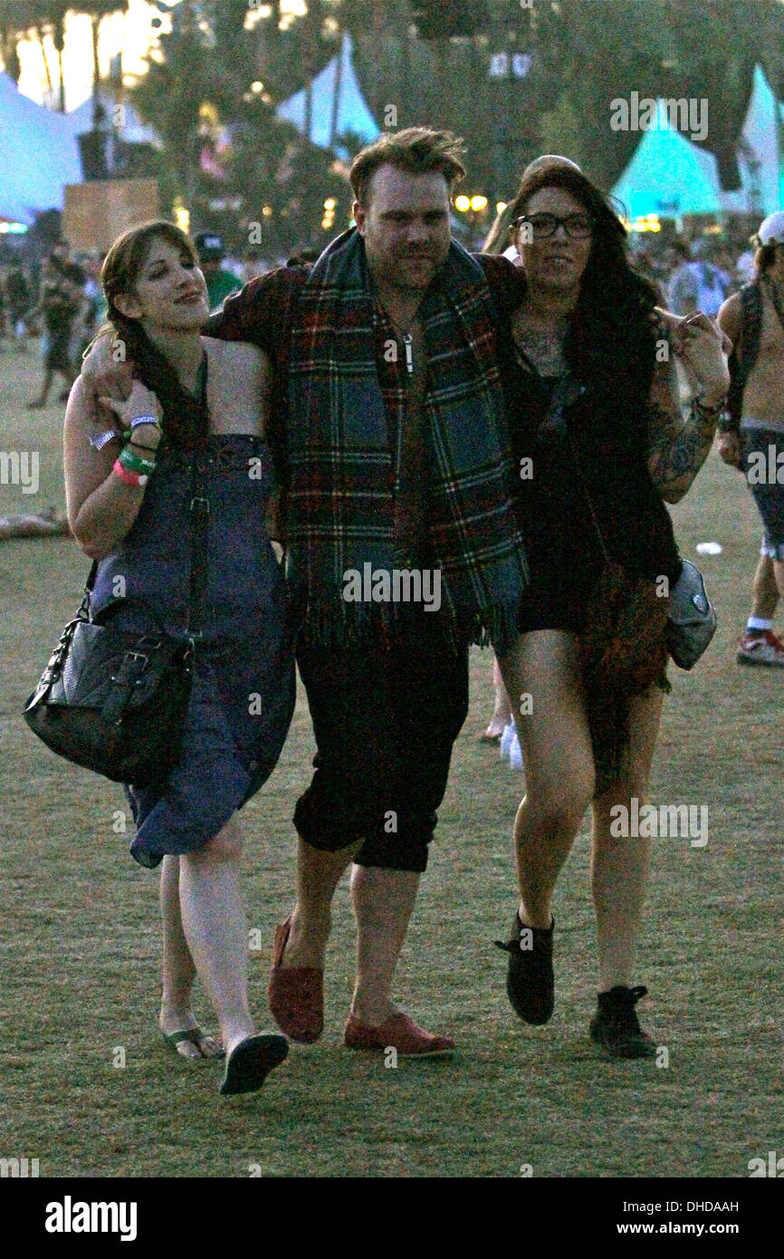 Daniel Bedingfield Celebrities at 2012 Coachella Valley Music and Arts ...