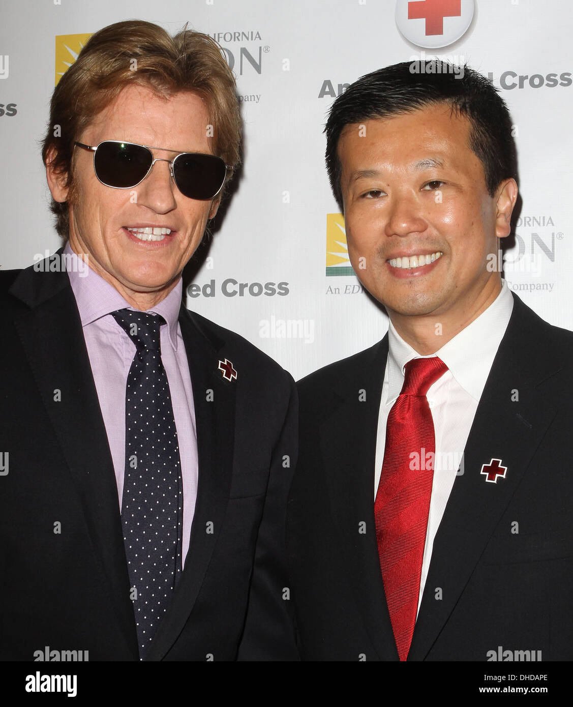 Dennis Leary Jack Truong American Red Cross Annual Red Tie Affair held ...